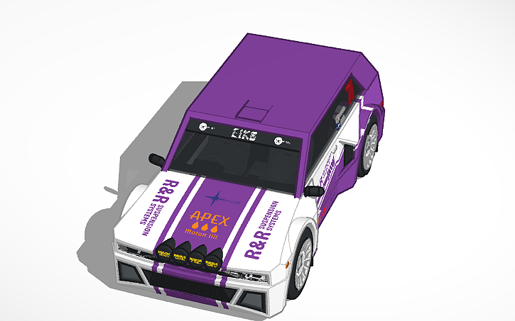 3D design Eiko H-MAXX Rally car #71 - Tinkercad