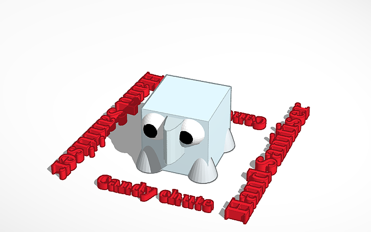3D design The Candy Elephant | Tinkercad