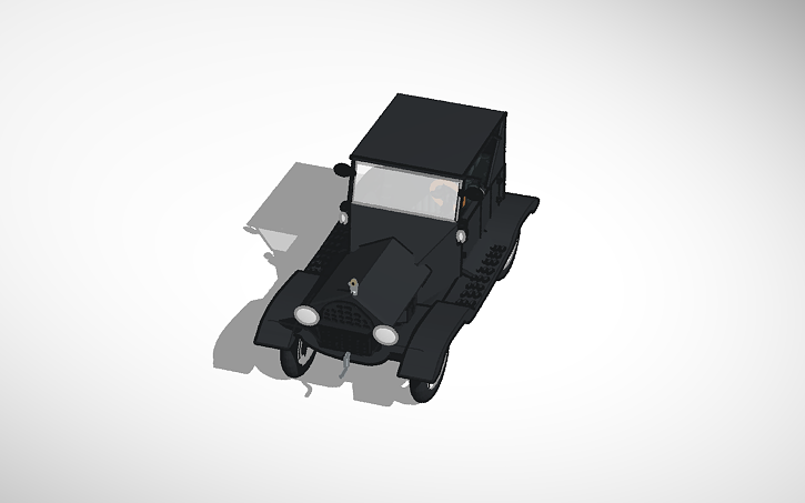 3D design Ford Model T - Tinkercad