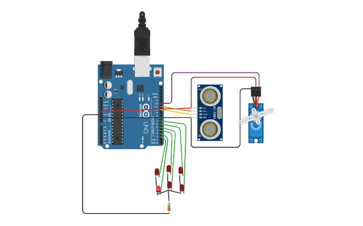 Circuit Design Radar Tinkercad