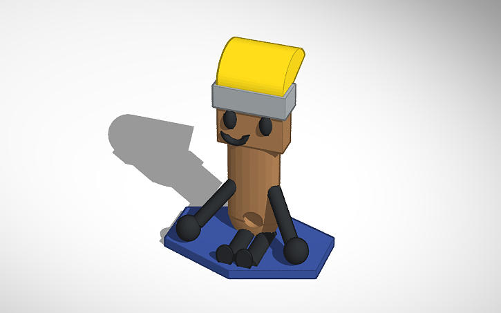 3D design Paintbrush II - Tinkercad