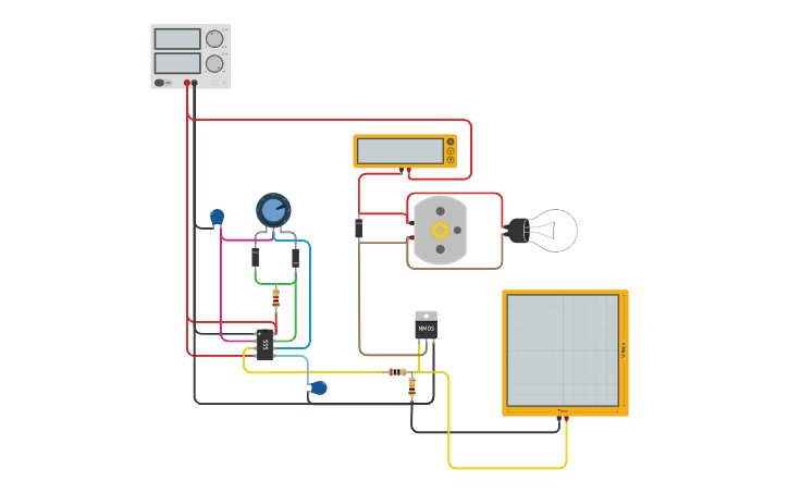 Circuit design 555 - Simple PWM Motor Driver - Tinkercad