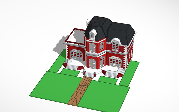 3D design House of scary mean boys - Tinkercad