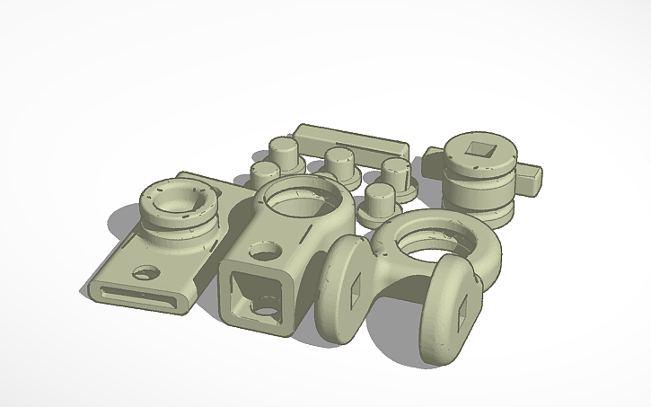 3D design Exo suit - Tinkercad