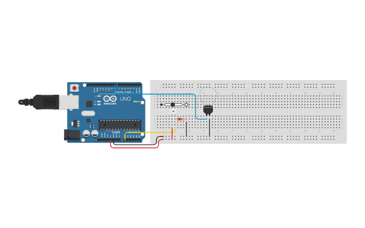 Circuit design Kontrol Lampu Otomatis dengan sensor cahaya - Tinkercad Circuit design Kontrol Lampu Otomatis dengan sensor cahaya - Tinkercad