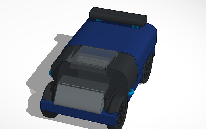 3d Design First Real Car Tinkercad
