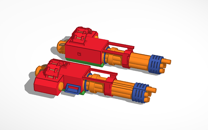 3D design Copy of Assault Cannon | Tinkercad