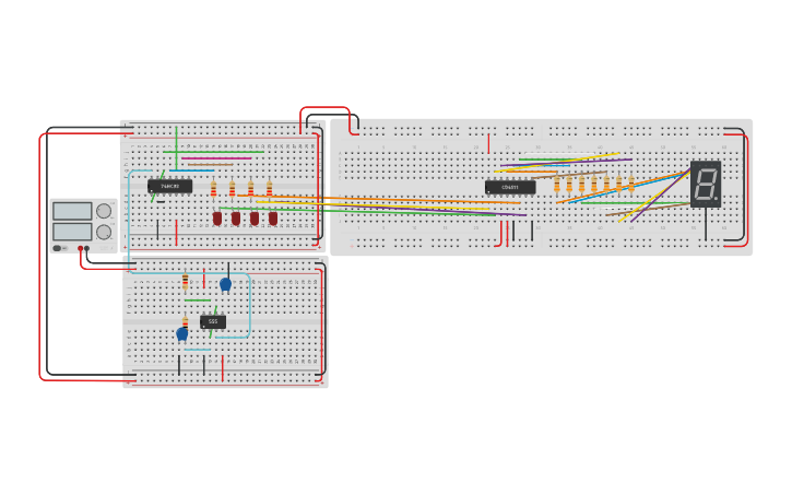 Circuit design Practica N°23 | Tinkercad