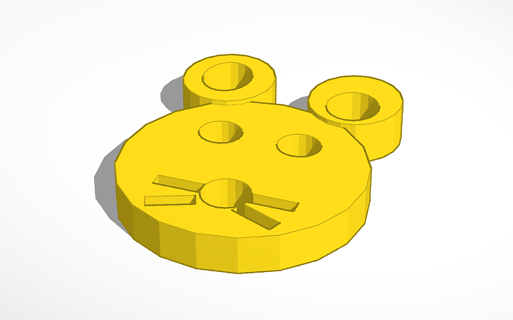 3D design little mouse | Tinkercad