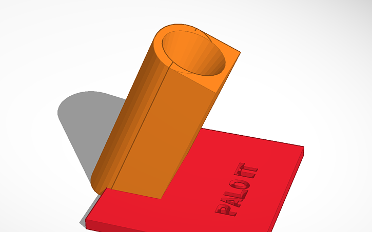 3D design Pen holder stand | Tinkercad