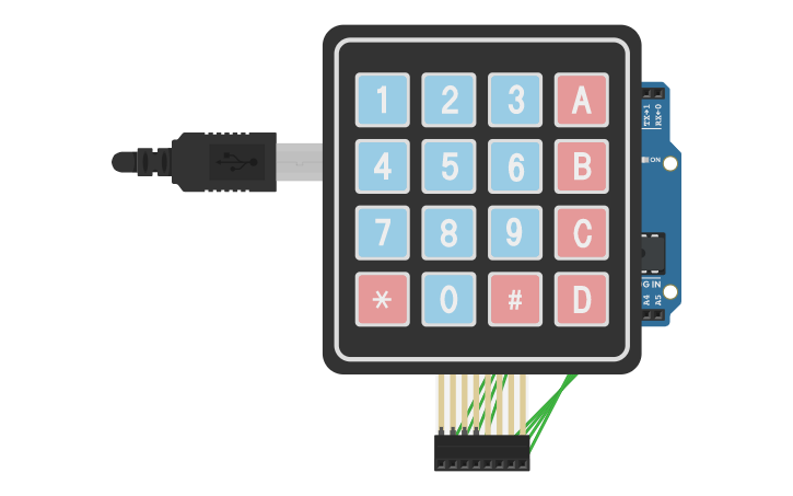 Circuit design Worksheet 3 - Calculator | Tinkercad