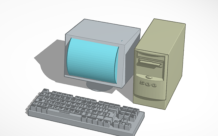 3D design Mini Pc ( Alpha 1.0) - Tinkercad