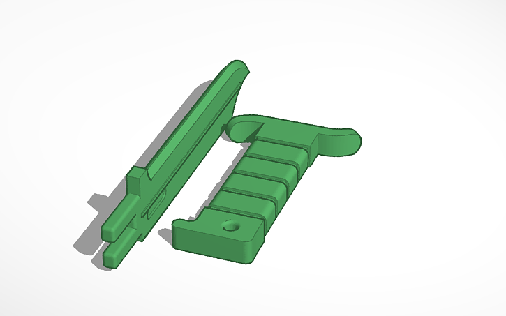 3D design Assassination Classroom knife - Tinkercad