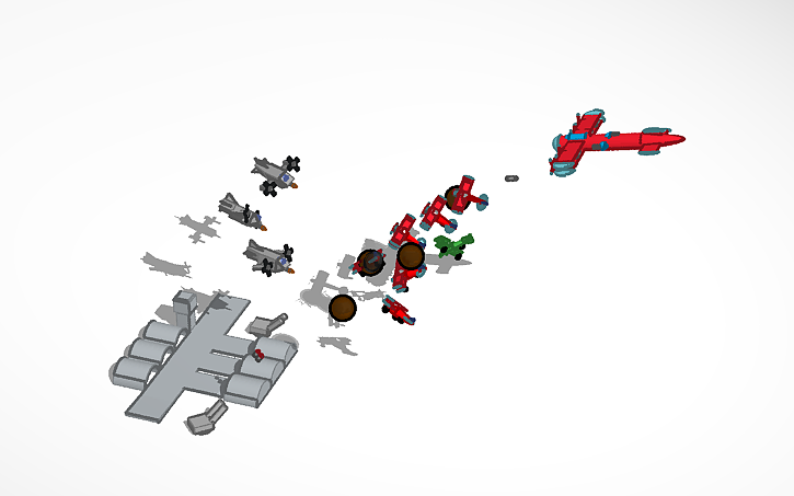 3D design Airfield (freedom fighters) | Tinkercad