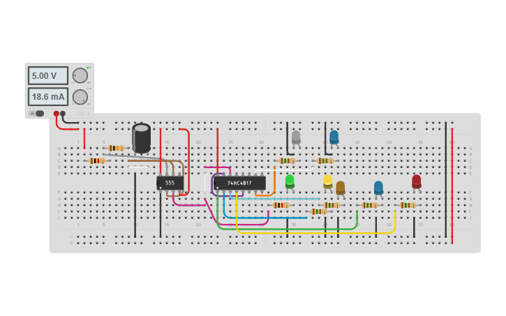 Circuit design Practica 1 | Tinkercad