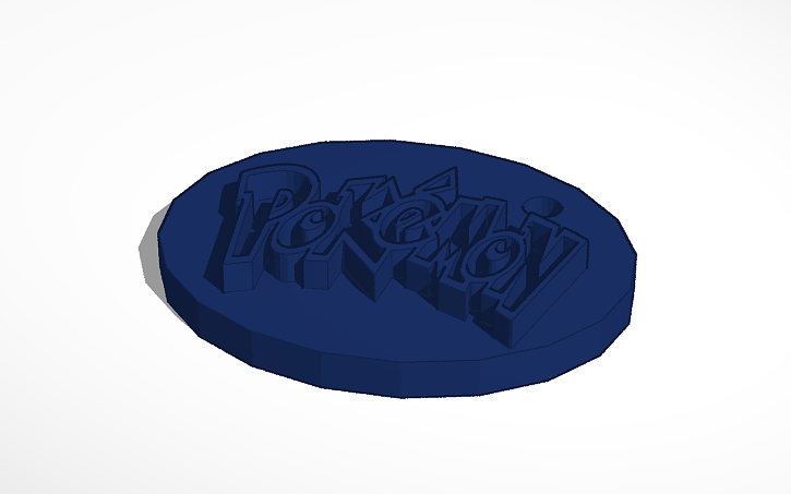 3D design pokemon - Tinkercad