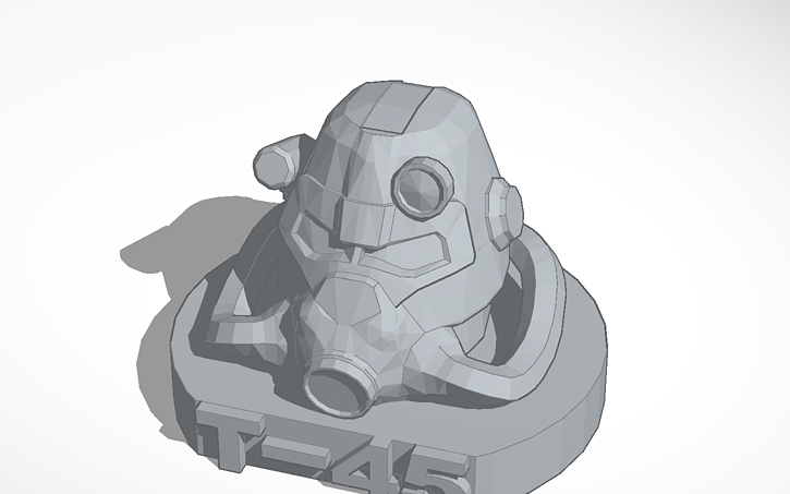 3D design Fallout 3 T-45 - Tinkercad