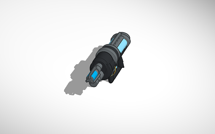 3D design batman arkham city mr.freeze gun - Tinkercad