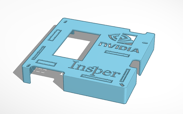 3D design Nvidia jetson tx2 case 3dprinter | Tinkercad