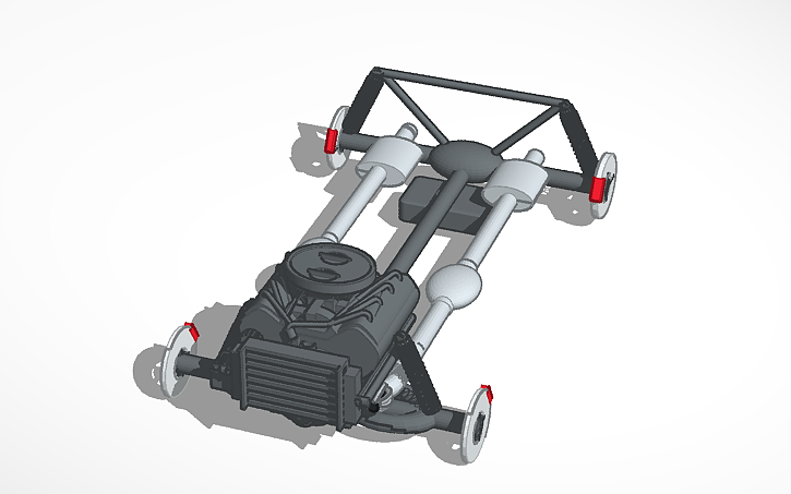 3D design 3D car parts - Tinkercad