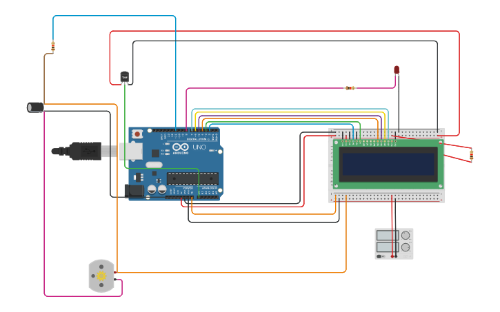 Circuit Design Copy Of Copy Of Temperature Controller Using Arduino Tinkercad