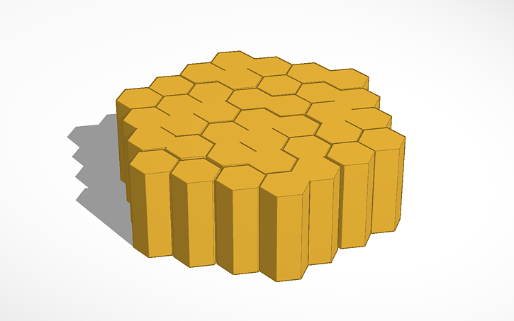 3D design Honeycomb - Tinkercad