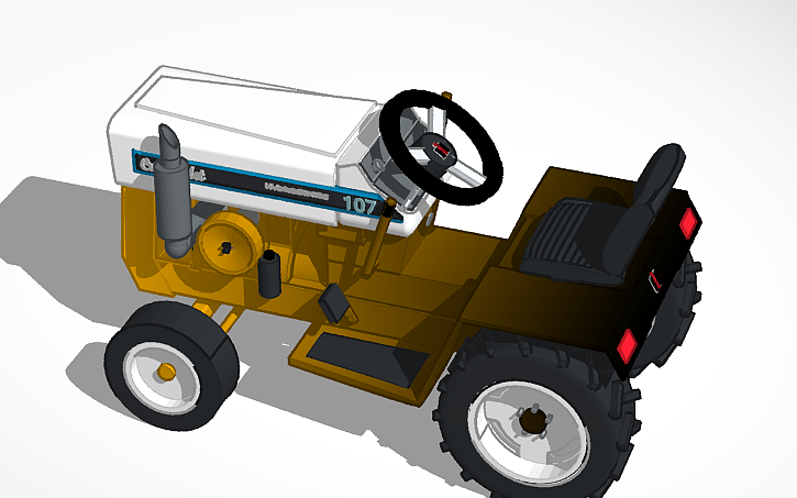 3d Design Gradient Cub Cadet 107 Tinkercad