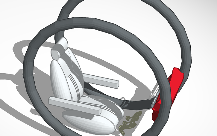 3D design Futuristic Car - Tinkercad
