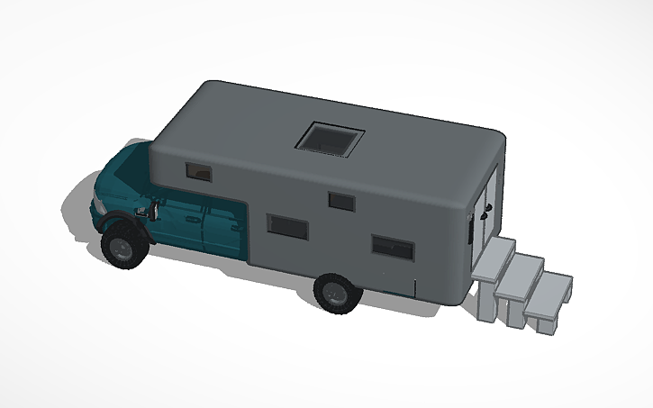 3D design Caravan Design 3 - Tinkercad