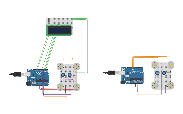 Circuit design Drone | Tinkercad