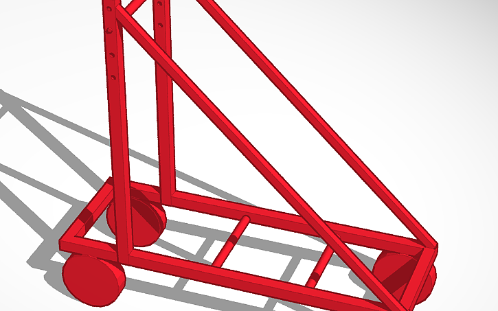 3D design Speaker Cart | Tinkercad