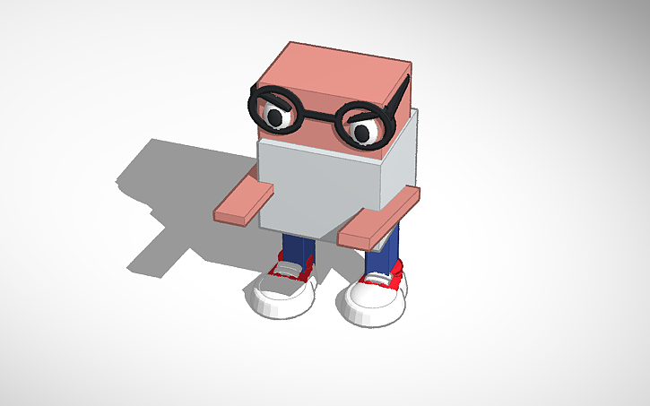 3D design Jim bob avatar | Tinkercad
