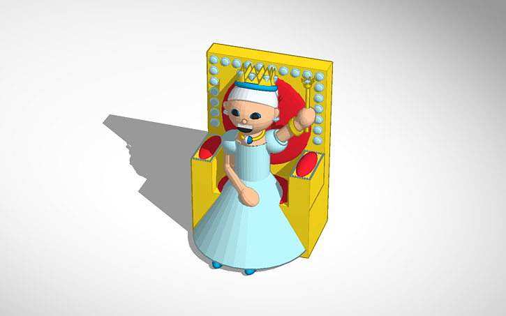 3D design Queen | Tinkercad