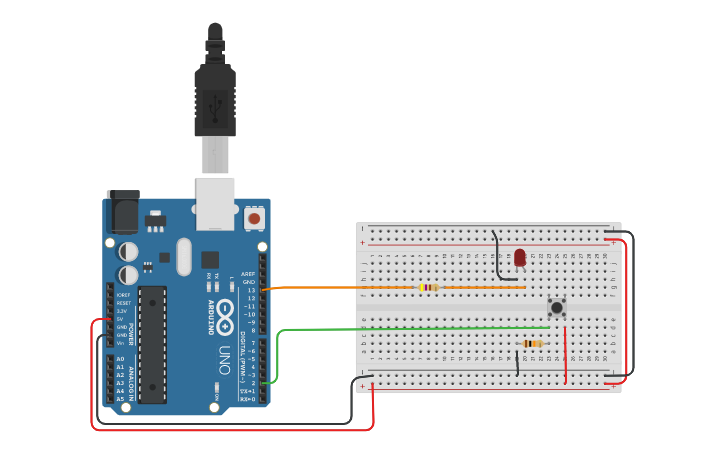 Circuit design Aula 02 - Prática 02 | Tinkercad