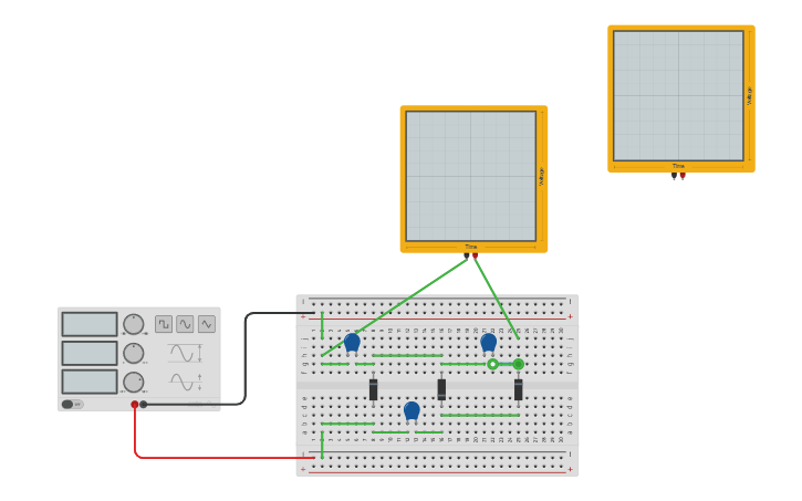 Circuit design c1=c2=c3 - Tinkercad