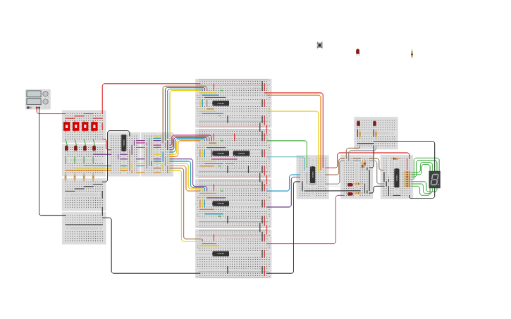 Circuit design Vending Machine 1 | Tinkercad Circuit design Vending Machine 1 | Tinkercad