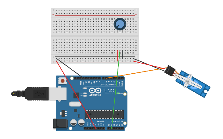 Circuit design Remote Control - Tinkercad