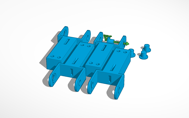 3d Design Dream Robotics Servo Bracket Set 2 Tinkercad