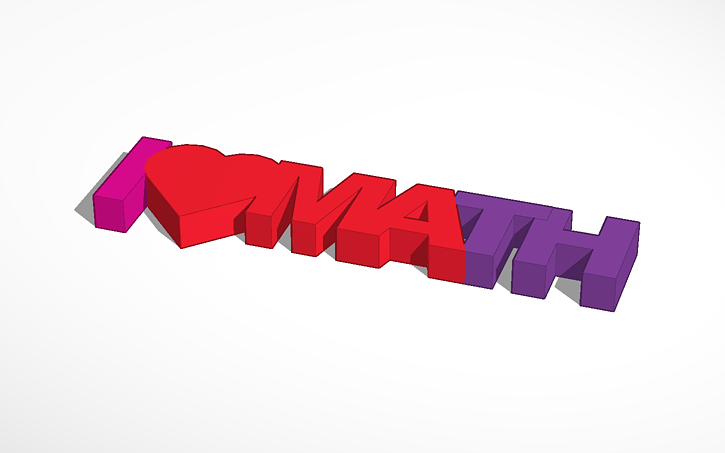 3D design Math - Tinkercad