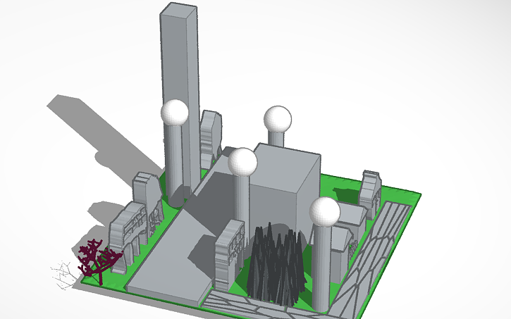 3D design shapetown (part 2) - Tinkercad