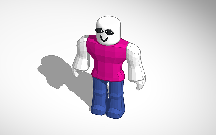 3D design Copy of Customizable Roblox character - Tinkercad