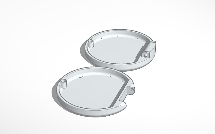 3D design invisalign case - Tinkercad