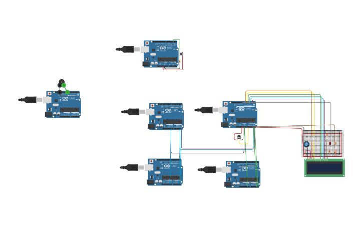 Circuit design Copy of I2C sensor - Tinkercad