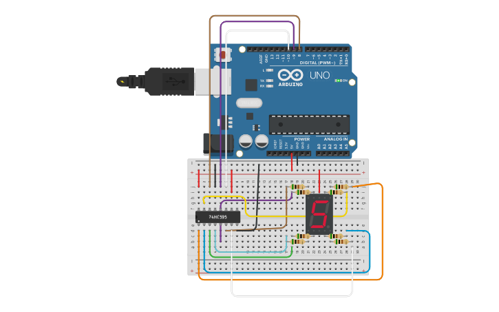 Circuit Design Задание 9 Tinkercad
