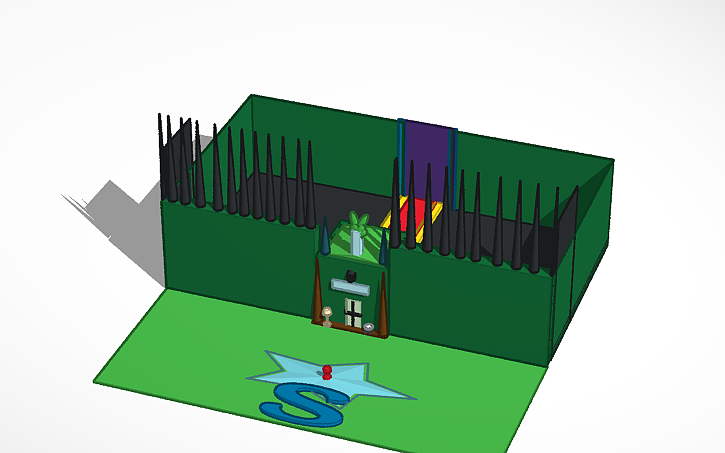 3D design the magical wall | Tinkercad