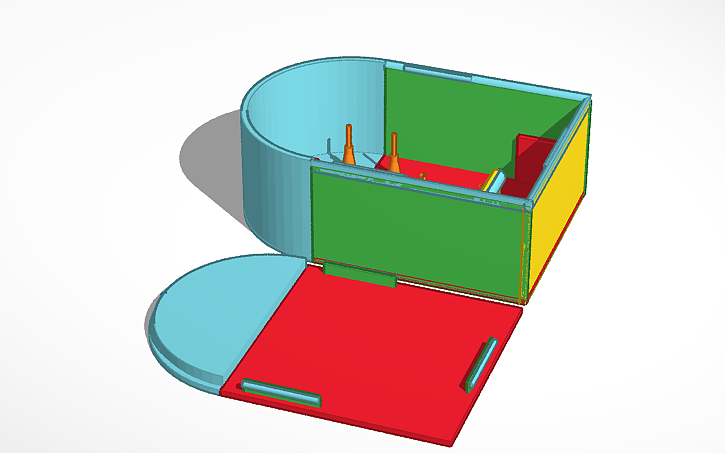 3D design Puck-Man - Tinkercad