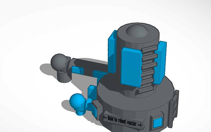 3D design Among us reactor - Tinkercad