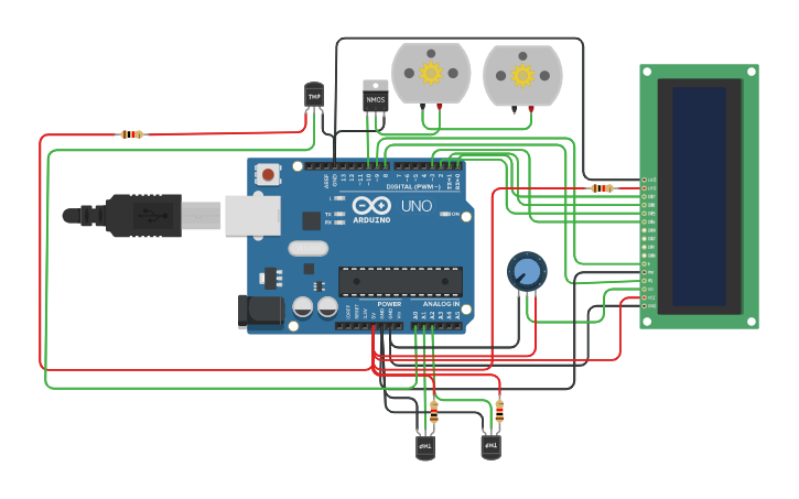Circuit Design Temp Controlled Fan Circuit Tinkercad
