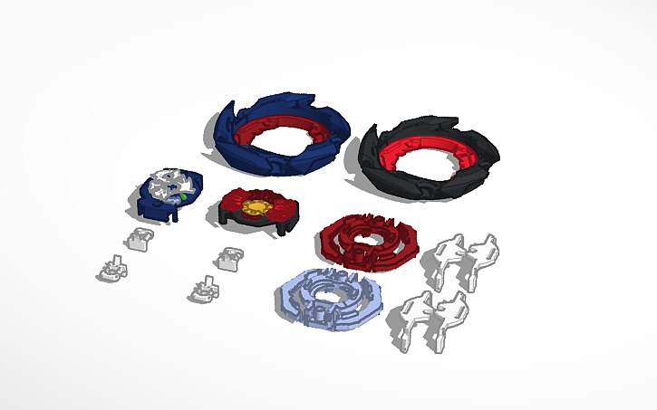 3D design The Werehog Project Part 1: Custom Sonic/Shadow BU beyblade ... 3D design The Werehog Project Part 1: Custom Sonic/Shadow BU beyblade ...