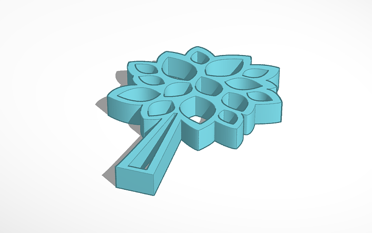 3D design SVG Import Test 1 - Tinkercad